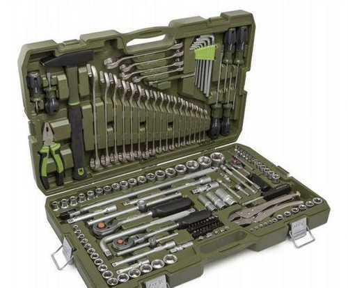 Набор головок 1/4", 3/8", 1/2" с инструм. 147пр