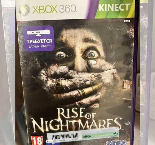 Диск игра Rise of nightmares Xbox 360