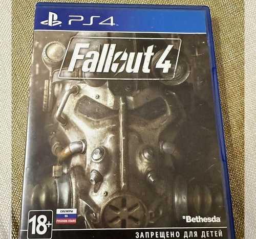 Диски на ps4 fallout4