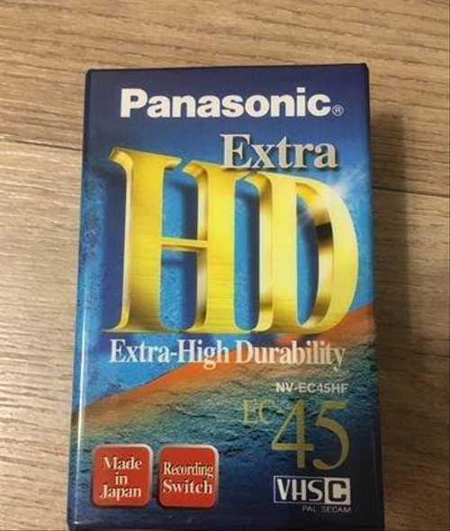 Видеокассета Panasonic VHS-C новая