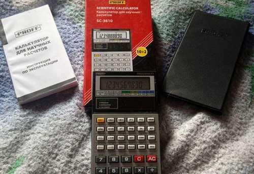 Калькулятор Proof SC-3610