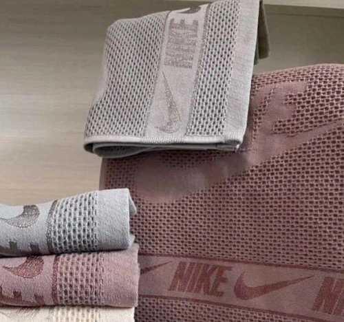 Качественные, хлопковые полотенца "Nike"