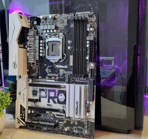 Материнская плата asrock H270 Pro4 lga1151