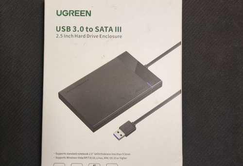Кейс для SSD 2.5" SATA, USB