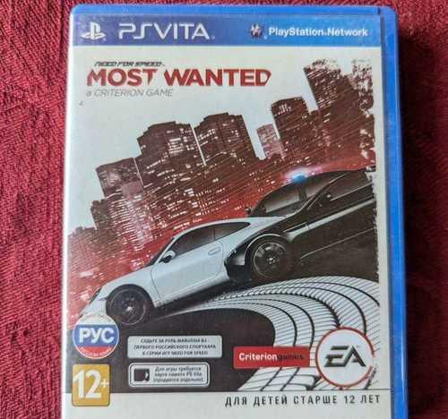 Игра Need for Speed Most Wanted Playstation Vita