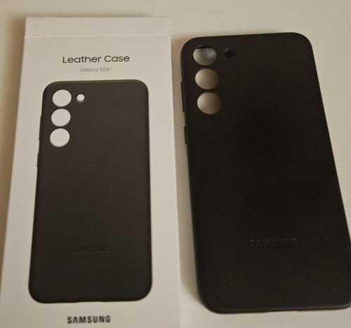 Чехол Samsung Leather Case для Galaxy S23 