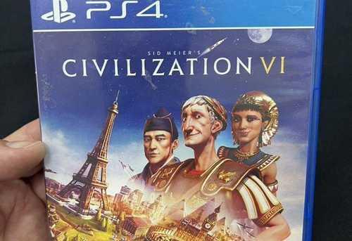 Civilization 6 ps4 б/у диск