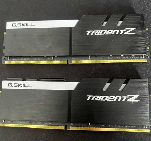 Оперативная память ddr4 16gbx2 3600mhz tridentz