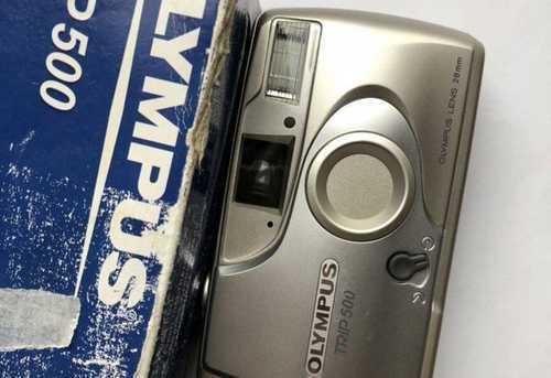 Olympus Trip 500 плёночный фотоаппарат