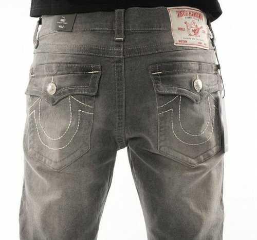 Джинсы True Religion серые