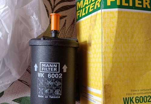 Фильтр топливный mann wk 6002