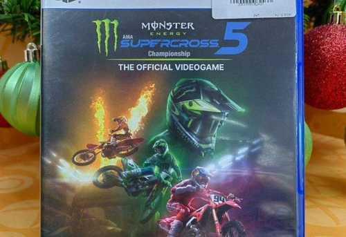 PS5 Monster Energy Supercross 5 (английская версия