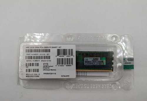 Модуль памяти HPE 840758-091, 850881-001, DDR4, 32