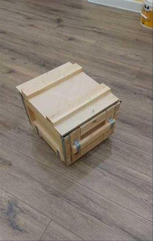 Ящик деревянный, упаковка подарочная 30х35х25