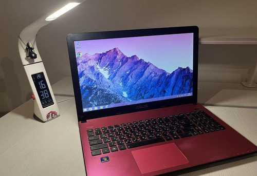 Ноутбук Asus X501A розовый