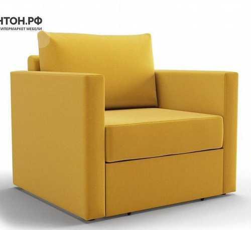 Кресло выкатное Берг желтое