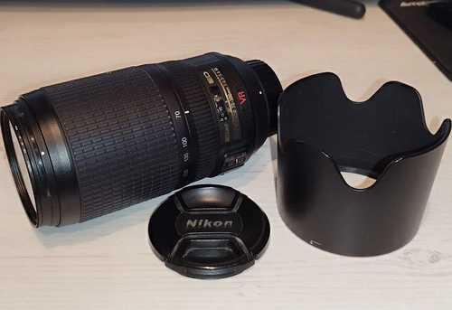Объектив Nikon 70-300mm f/4.5-5.6G ED-IF AF-S VR Z