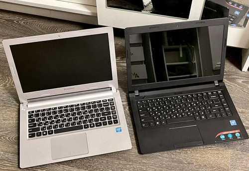 2 ноутбука Lenovo на (ремонт/запчасти)