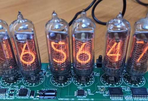 Часы Nixie Clock 6 ламп