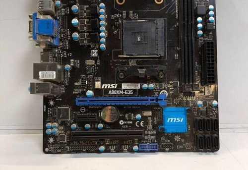 Материнская плата Socket FM2+ MSI A88XM-E35 2xDDR