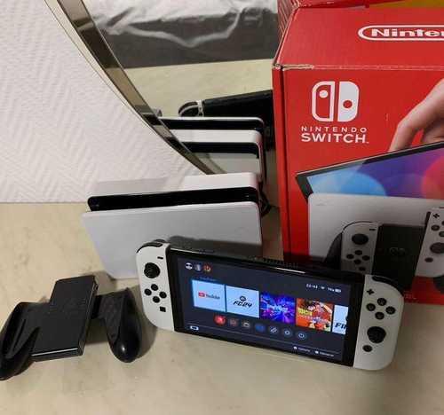 Nintendo Switch oled с Крутыми Играми на 64  128sd