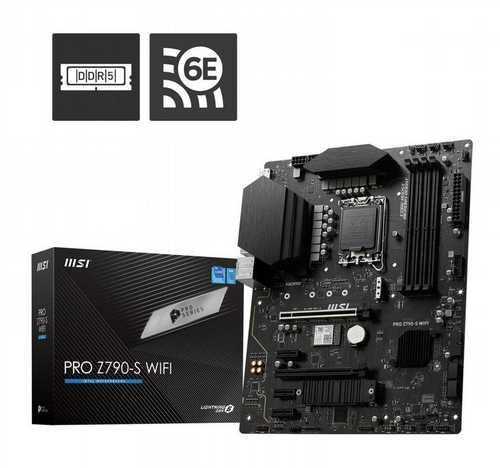 MSI PRO Z790-S wifi LGA 1700 ATX DDR5 Wi-Fi 6E