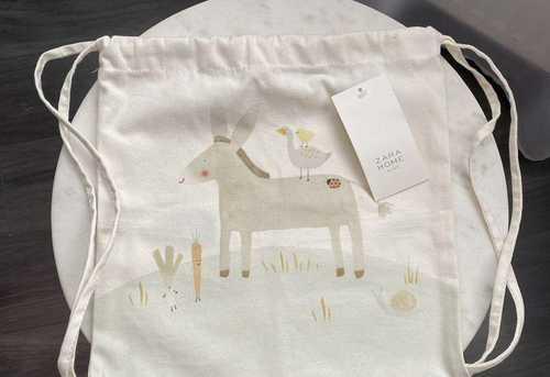 Детский летний рюкзак хлопковый Zara home kids