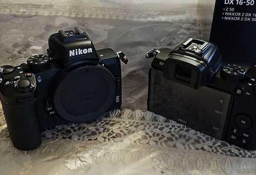 Nikon z50 body новый (русский язык имеется)