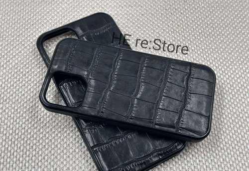 Чехол на iPhone 12/13/14 pro/pro max leather case