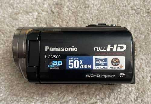 Видеокамера panasonic hc v500