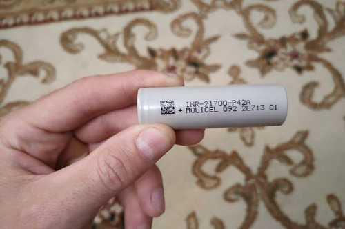 Аккумуляторы INR 21700 P42A Li-on 4200mAh 30 A