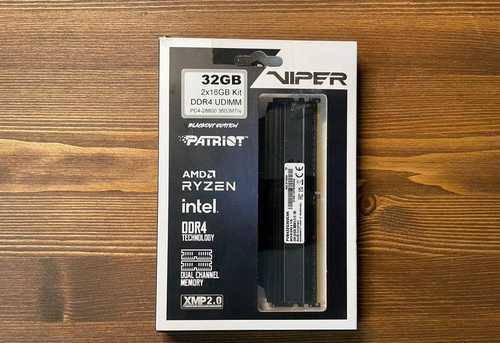 Оперативная память Patriot Viper 32Gb 3600Mhz