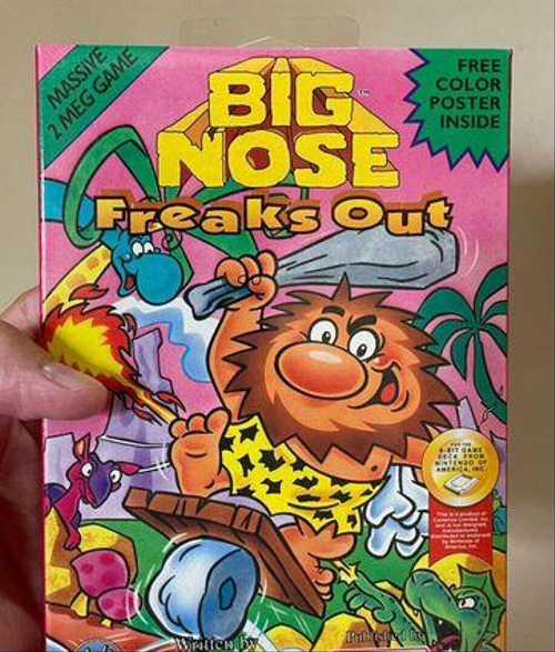 Big nose nes nintendo sealed