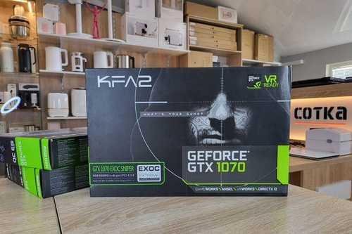 Видеокарта KFA2 GeForce GTX 1070 exoc-sniper black