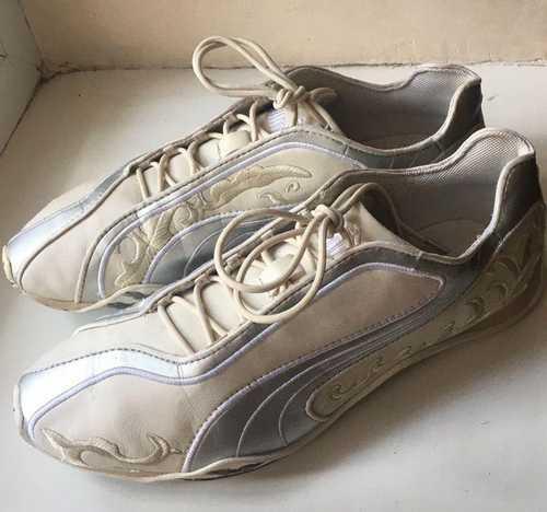 Винтажные кроссовки Puma Jasmine Track (2007) 25см