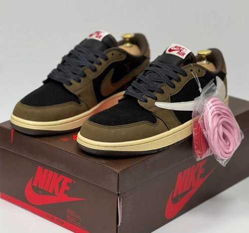 Кроссовки Nike Air Jordan 1 Low Travis Scott