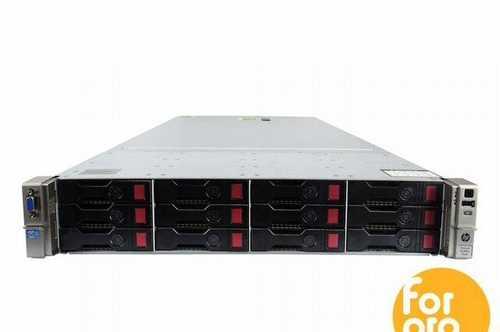 Сервер HP DL380e G8 8sff 2xE5-2407 48GB, H240