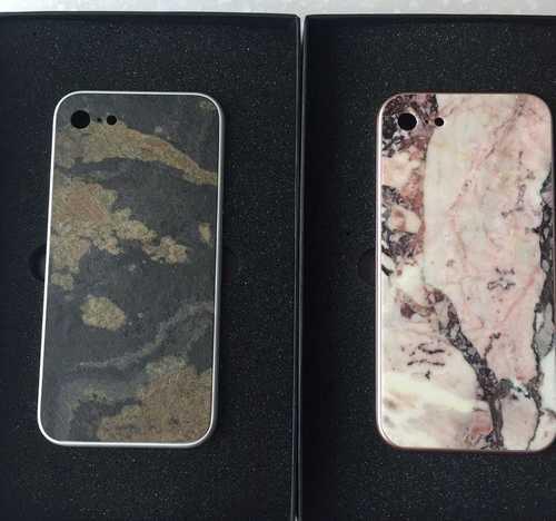Новый чехол для iPhone 7 из натурального мрамора