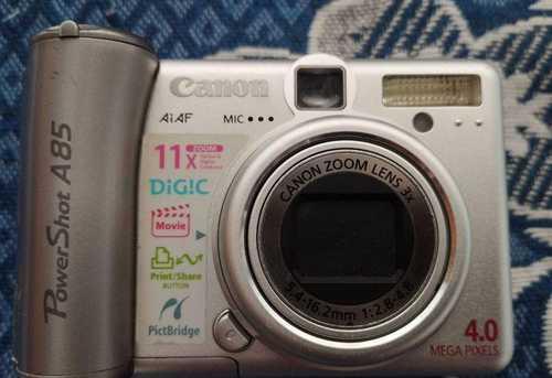 Фотоаппарат Саnon роwershot А85