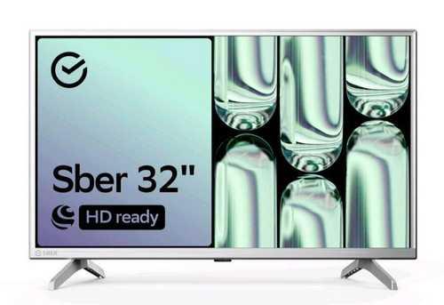 Телевизор smart tv 32 дюйма, Сбер, новый