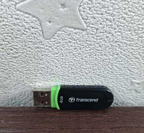 USB флешка на 4Gb Transcend