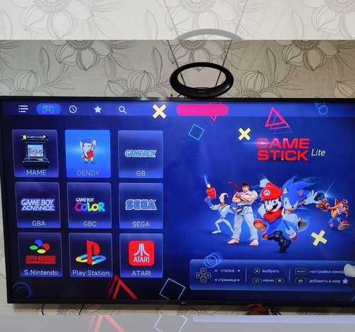 Game stick lite 64gb (прошитая)