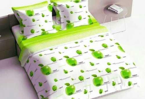 Комплект "Зеленое яблоко" 2-ух спальный Hobbyperfo