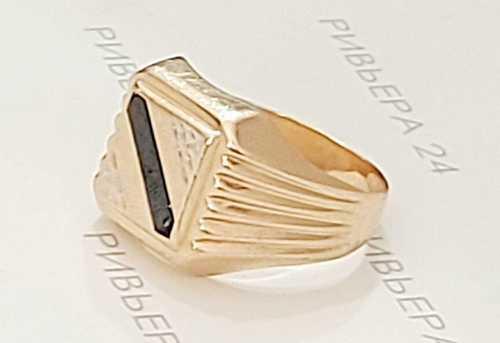 Золотое кольцо-печатка 585 проба 4.92 грамма