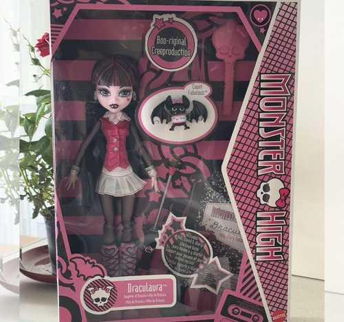 Кукла monster high draculaura reprodaction basic