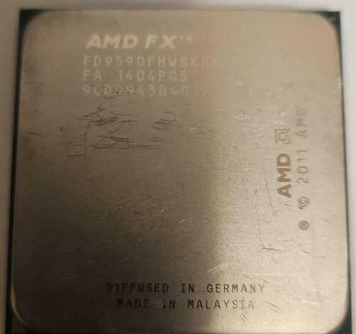 Процессор AMD fx 9590