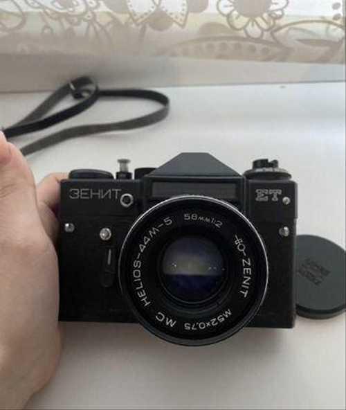 Пленочный фотоаппарат зенит helios 44m-5