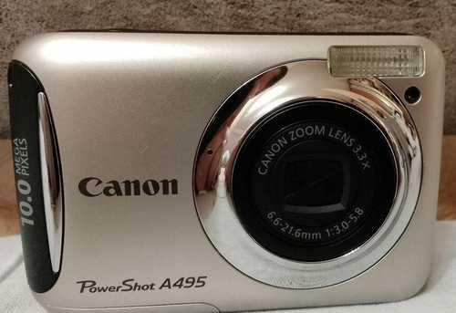 Компактный фотоаппарат canon a480