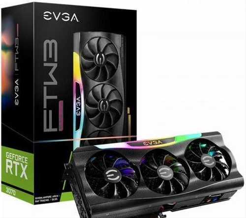 Видеокарта evga GeForce RTX3070 FTW3 ultra gaming