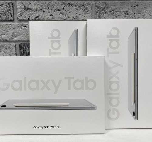 Samsung Galaxy Tab S9 Fe 5g 256 гб Silver